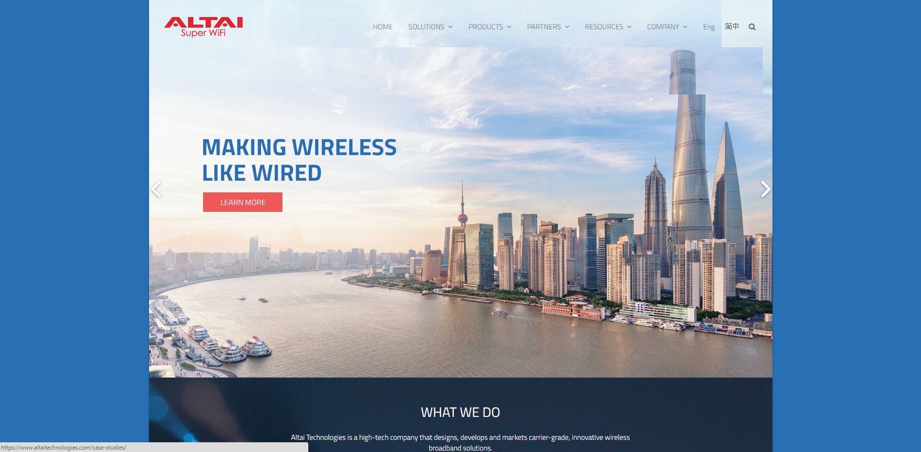 i2GO | Altai Technologies Wordpress Website Design Hong Kong